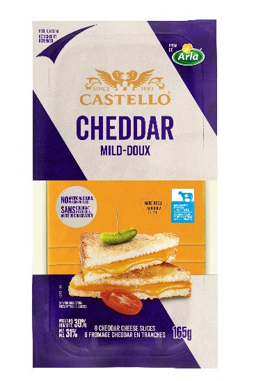 Castello Cheese Slice - Mild Cheddar - 165 g – Denninger's