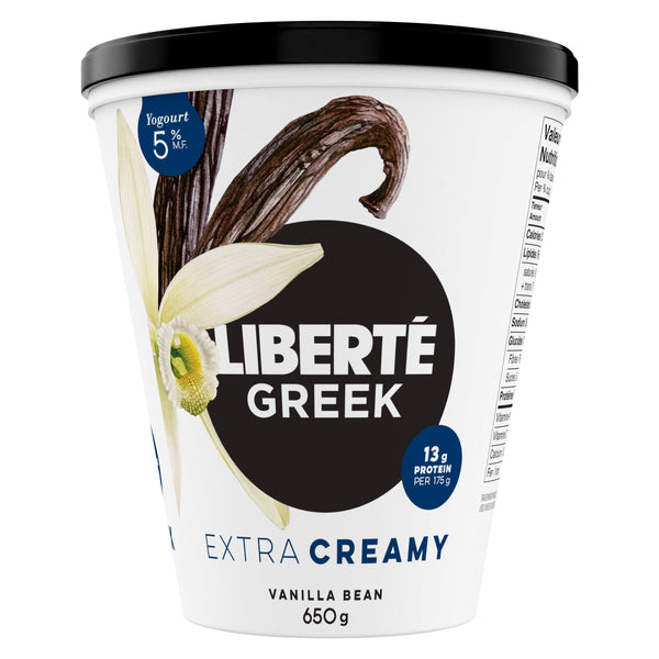 Liberte Greek 5% Vanilla Yogurt Extra Creamy - 650 g – Denninger's
