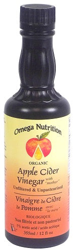 Omega Vinegar Organic Apple Cider - 355 ml – Denninger's